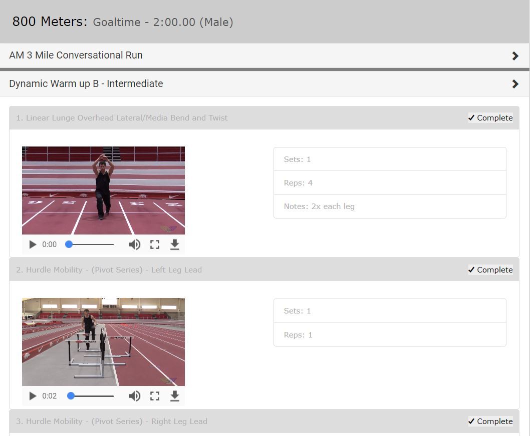 Trackwired - 800 Meters