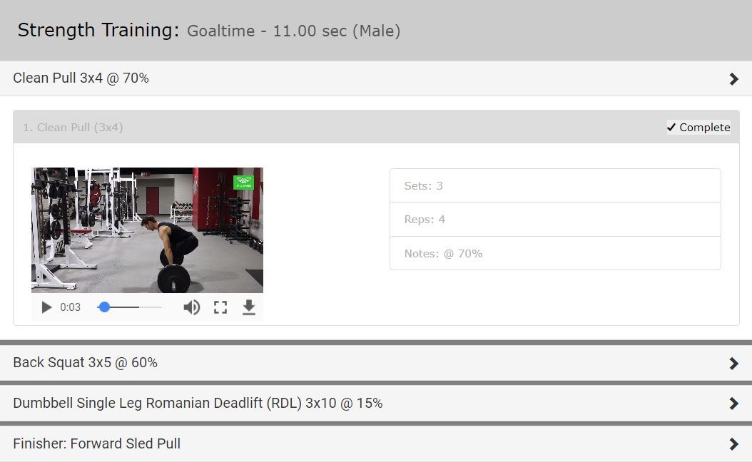 Trackwired-Track & Field, Cross Country, Road Running Weight Training
